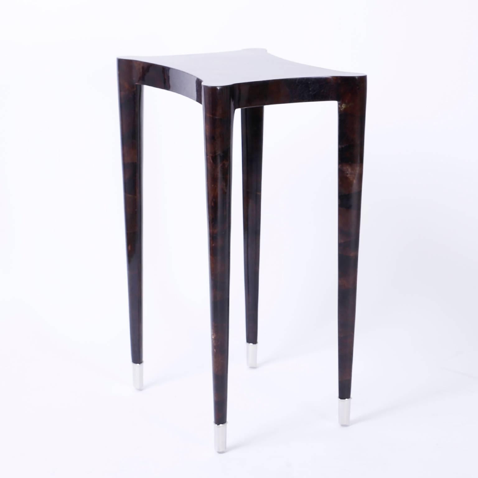 Art Deco Style Penshell Tables at 1stDibs