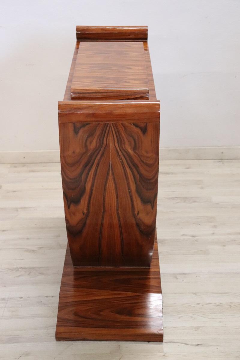 Art Deco Style Refined Console, for Wall or Center of Room For Sale at ...