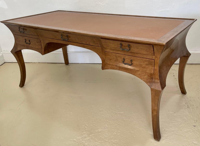 Art Deco Style Rose Tarlow Cyrano Writing Table Desk at 1stDibs