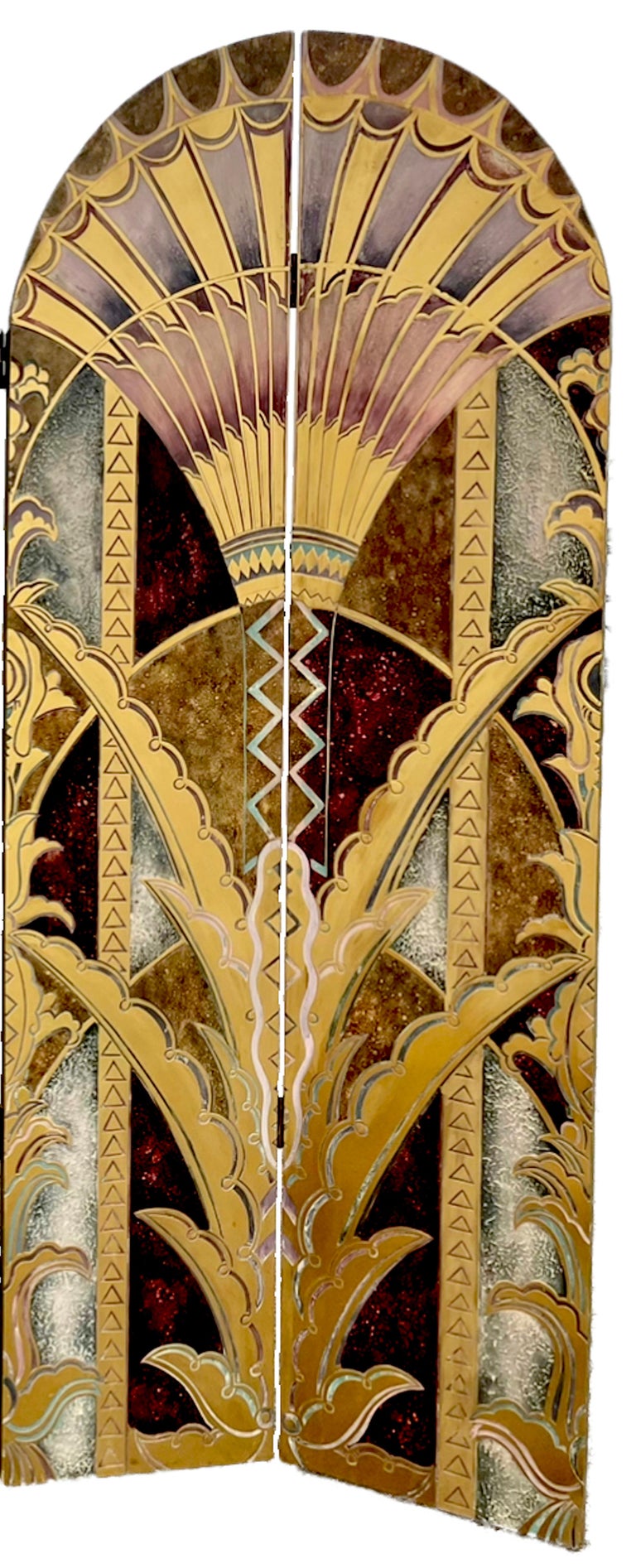 Art Deco Style Screen After William Van Alen, Chrysler Building ...