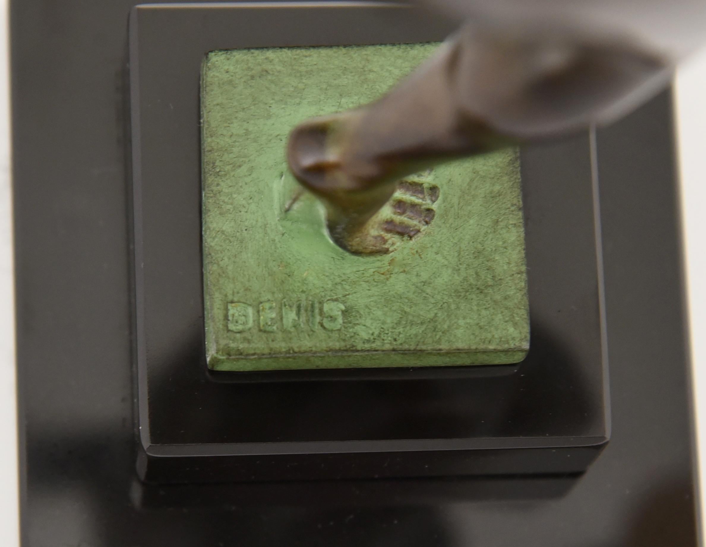 Art Deco Style Sculpture Dancing Nude with Balls by Denis for Max Le ...