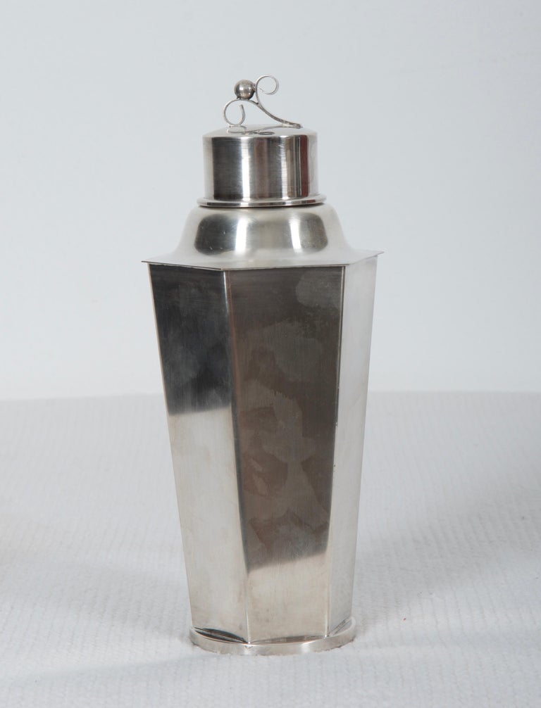 Art Deco Swedish Silver Plated Cocktail Shaker at 1stDibs | art deco ...