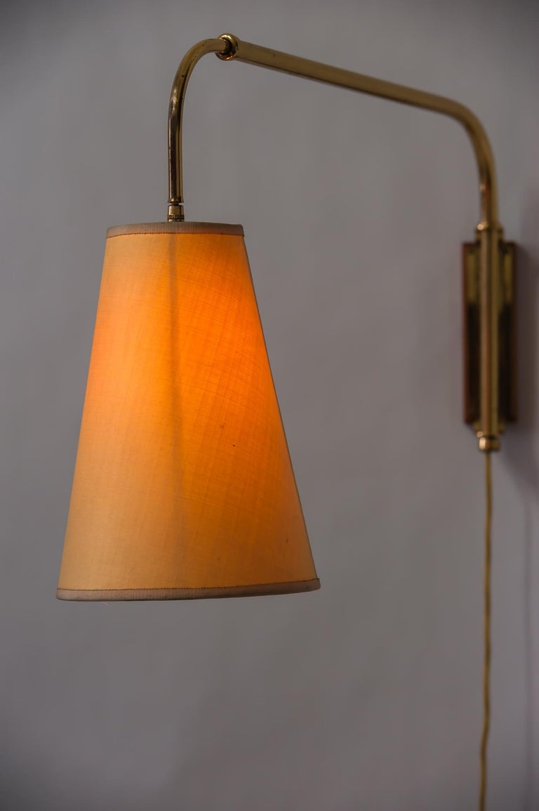 Art Deco Swiveling and Extendable Wall Lamp, circa 1950s at 1stDibs