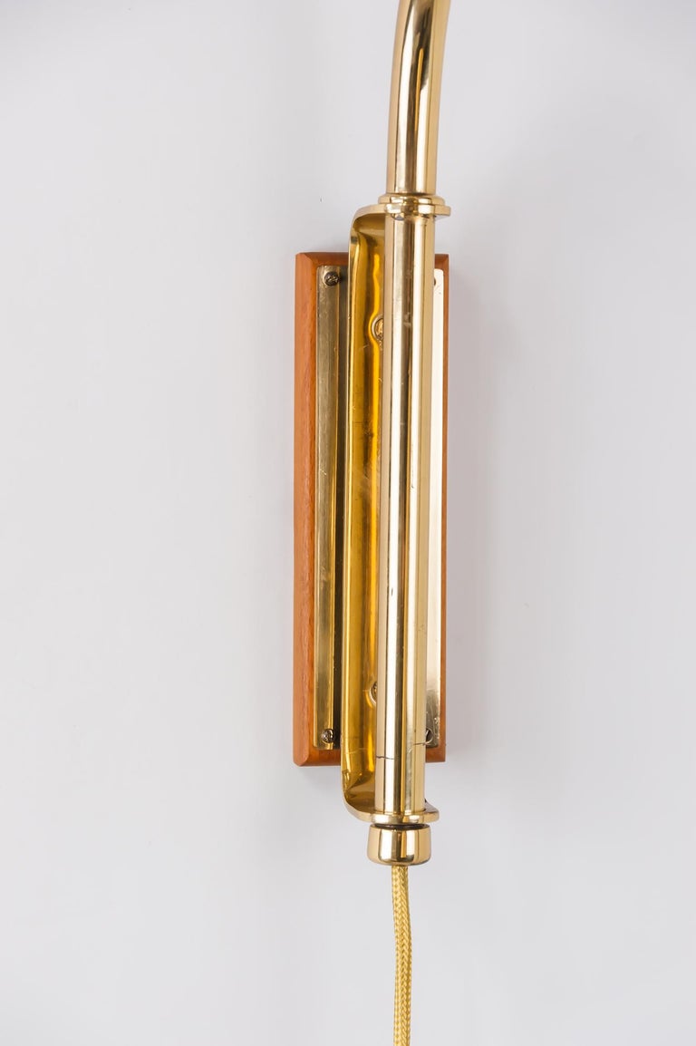 Art Deco Swiveling and Extendable Wall Lamp, circa 1950s at 1stDibs