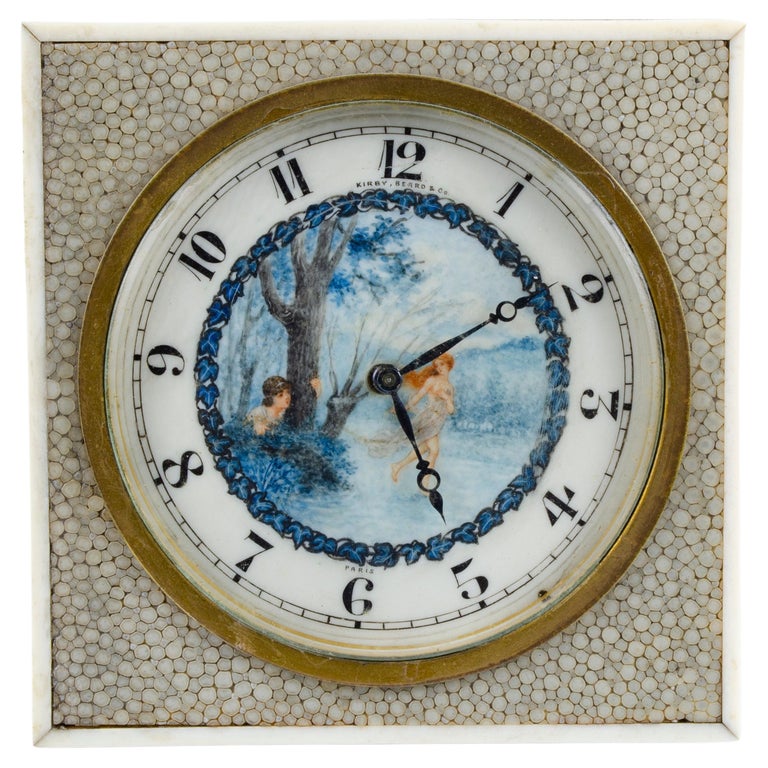 Art Deco Table Clock For Sale at 1stDibs