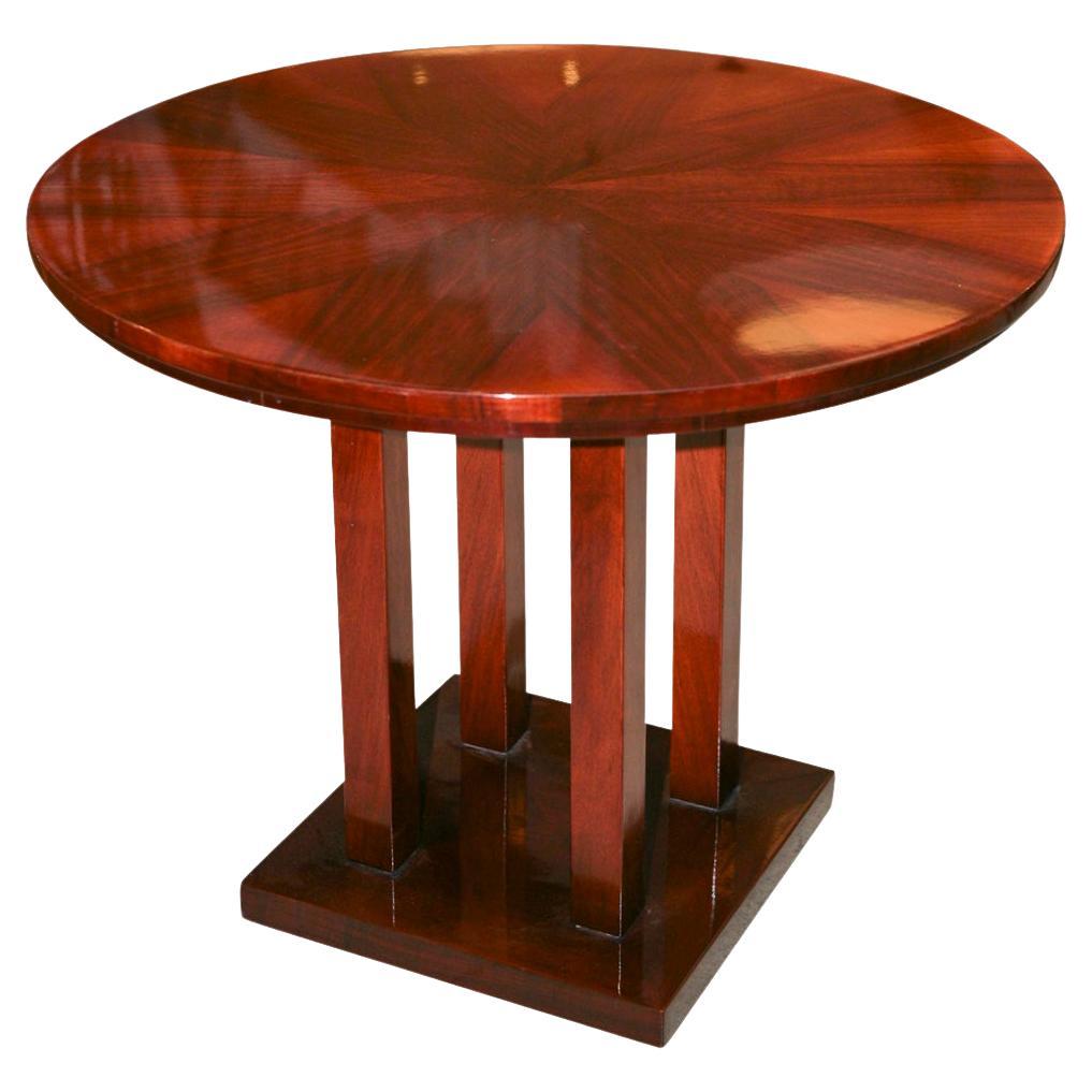 Coffee Table Art Deco in Wood - French- 1930- "Free shipping in florida ...