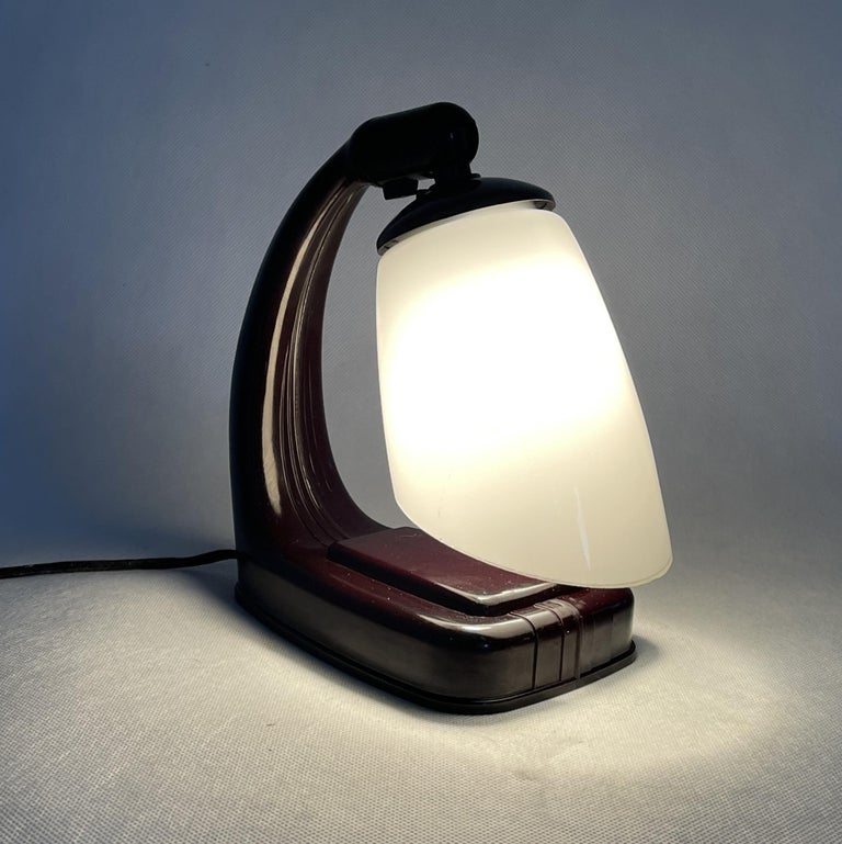 Art Deco Table Lamp Bakelite, Desk Lamp, 1930s For Sale at 1stDibs