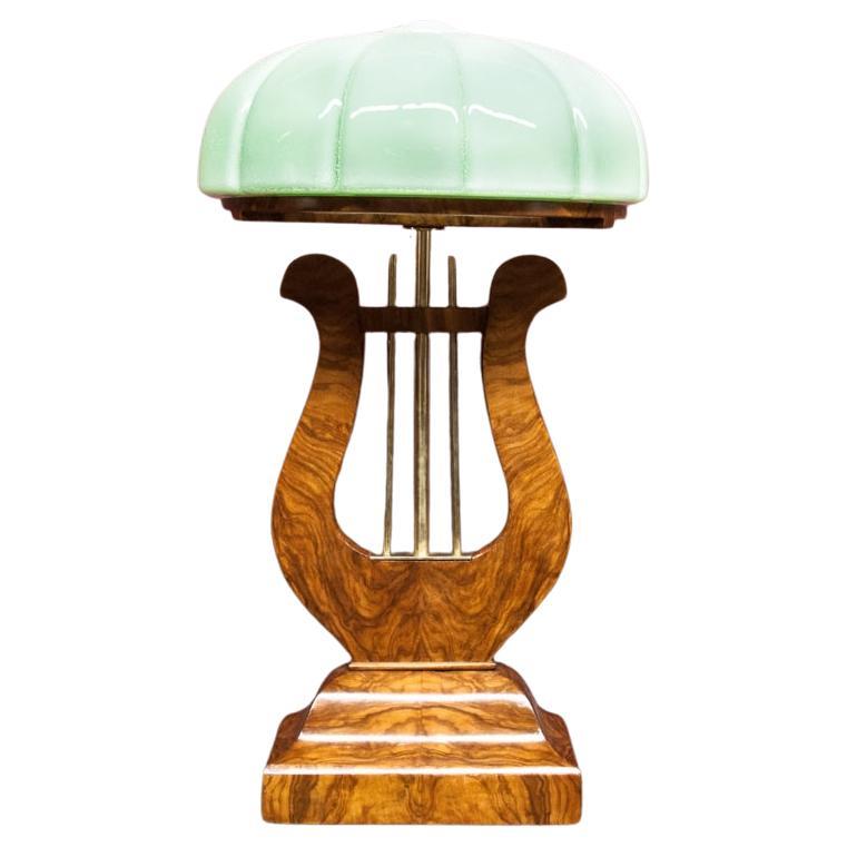 Art Deco table lamp, Western Europe, 1940s For Sale at 1stDibs