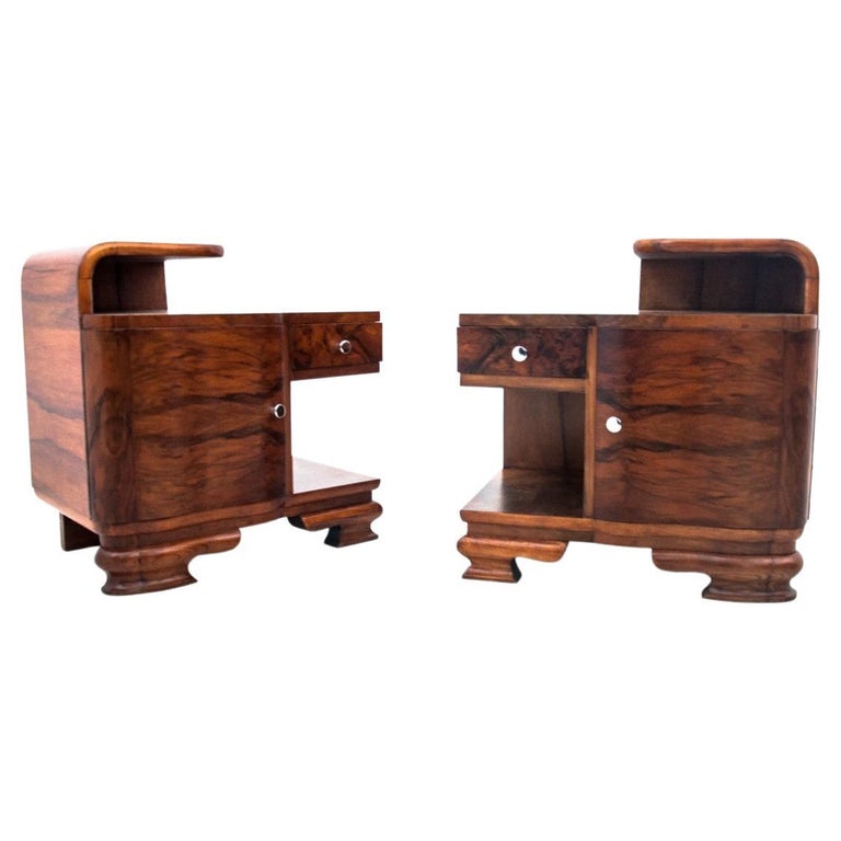 Art Deco Tables, Poland, 1950s, After Renovation, Offer No. > 8868 For ...