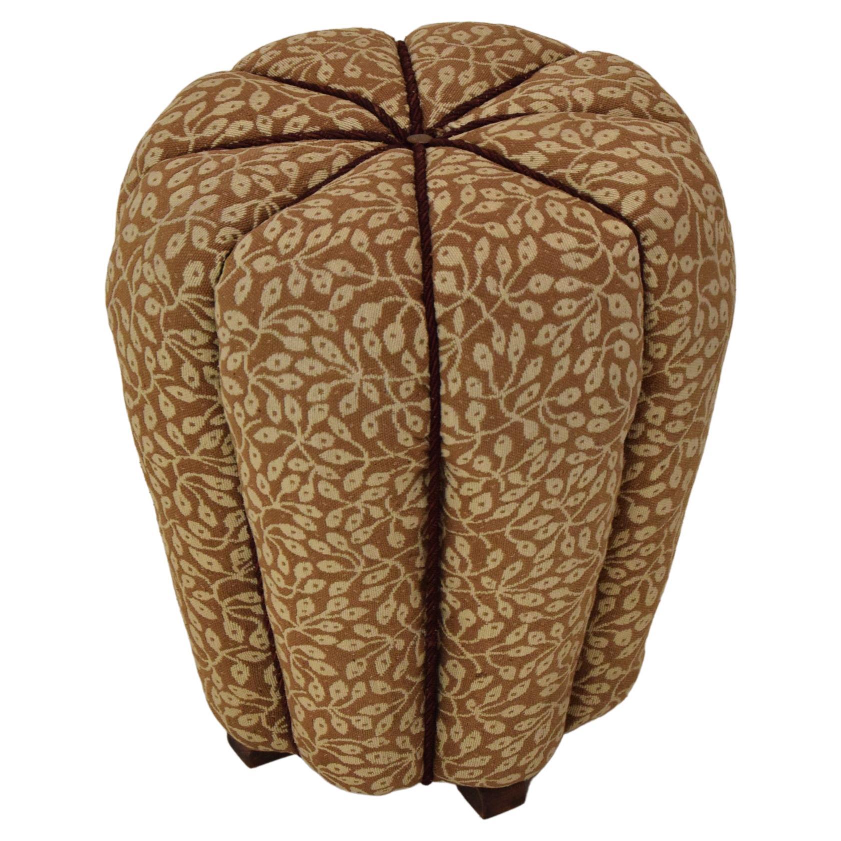 Art Deco Streamline HHC Halabala Stool Designed and Manufactured by GMD ...