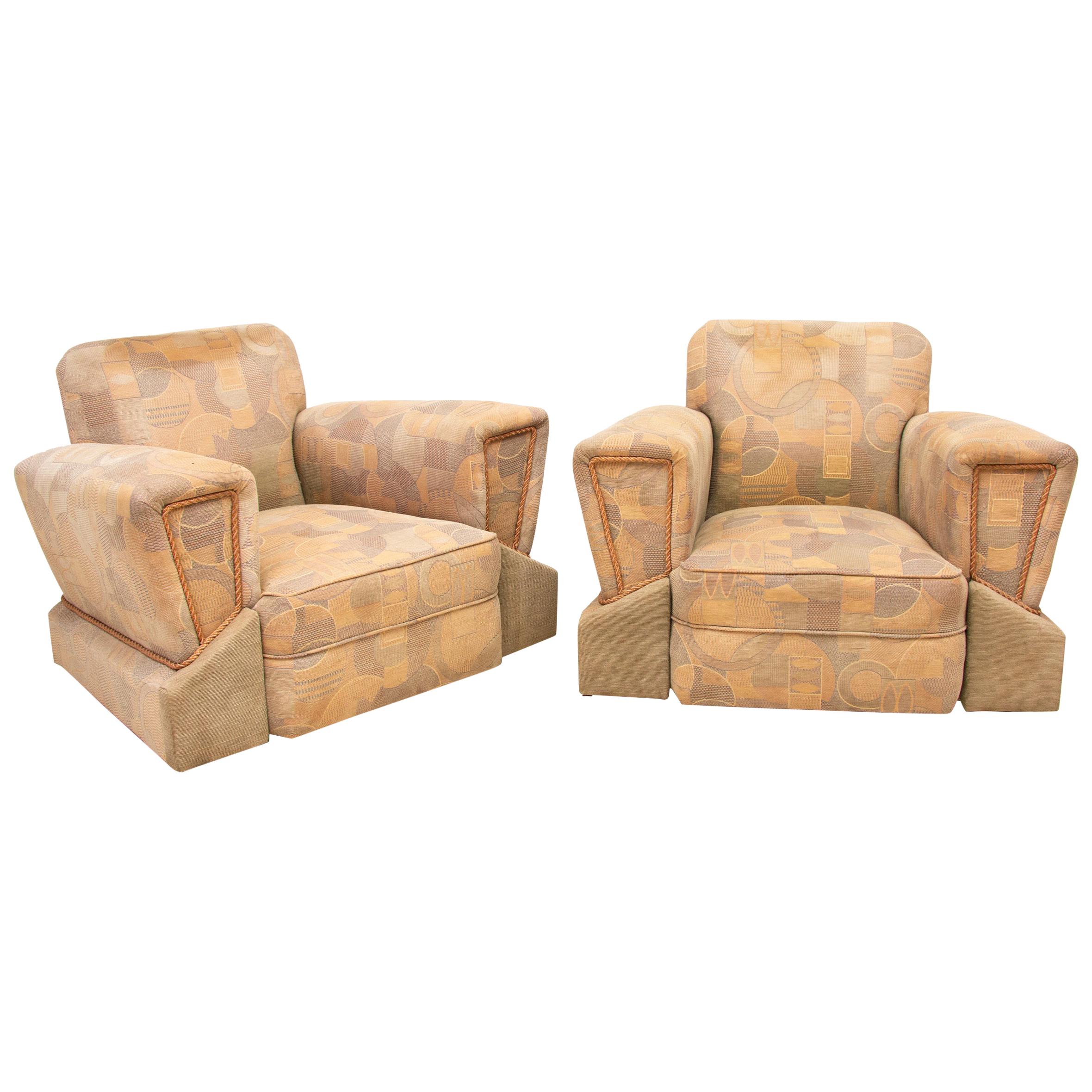 Art Deco Tank Chairs For Sale at 1stDibs