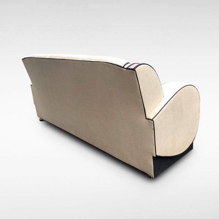 Art Deco 'Tank' Sofa For Sale at 1stDibs