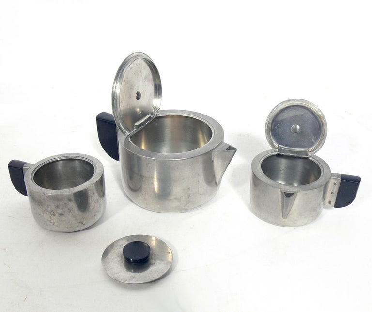 Art Deco Tea Set by Virginia Hamill for Wilcox at 1stDibs