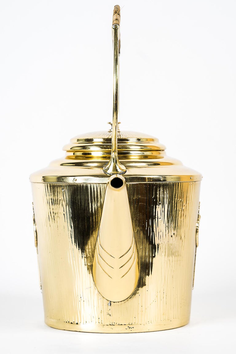 Art Deco Tee Can by Argentor, Vienna, Around 1920s For Sale at 1stDibs