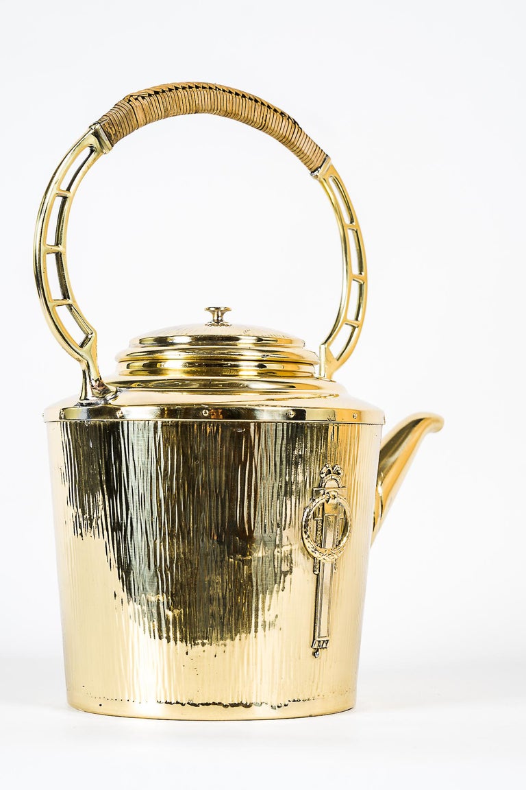 Art Deco Tee Can by Argentor, Vienna, Around 1920s For Sale at 1stDibs