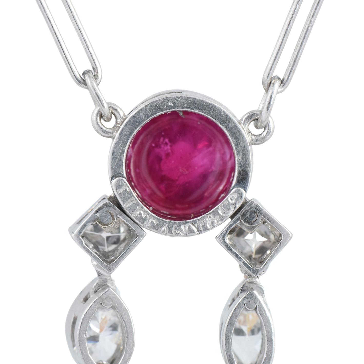 Art Deco Tiffany and Co Gem Set Negligee Necklace at 1stDibs | negligee ...