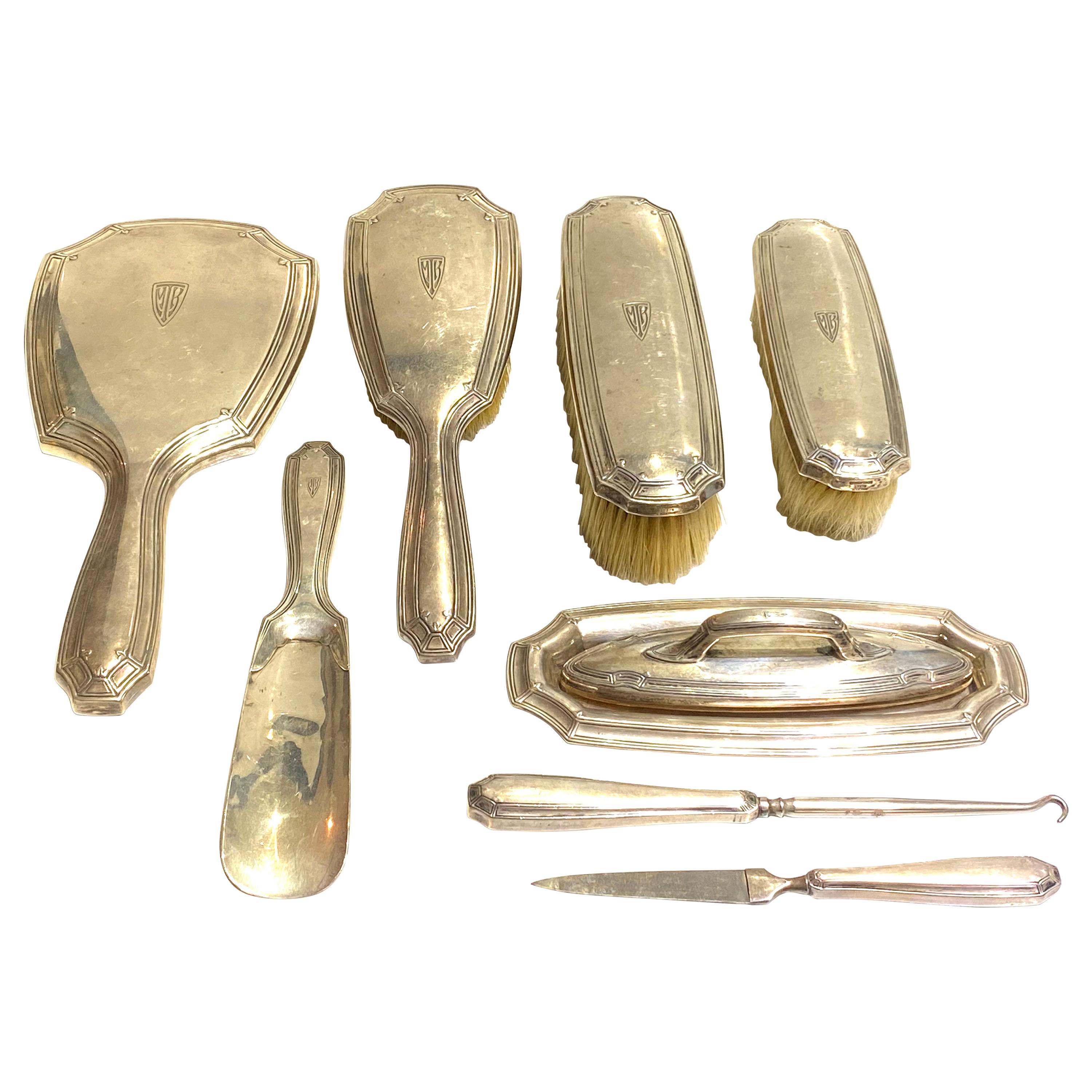 1960s Tiffany and Co. Sterling Silver Scallop Sea Shell Perfume Bottle ...