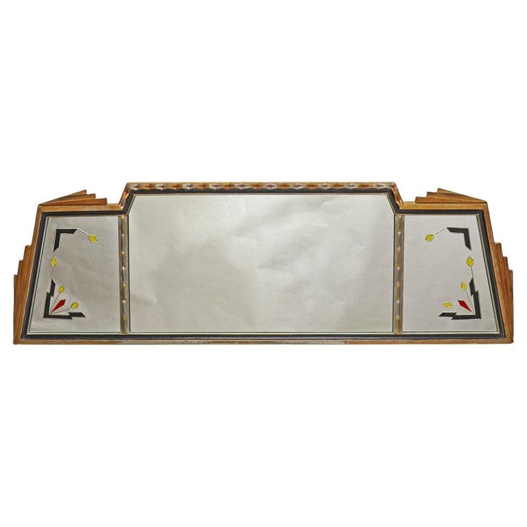 Art Deco Triptych Mirror at 1stDibs