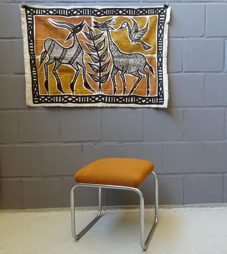Art Deco Tubular Bauhaus Stool, Germany, 1930s at 1stDibs