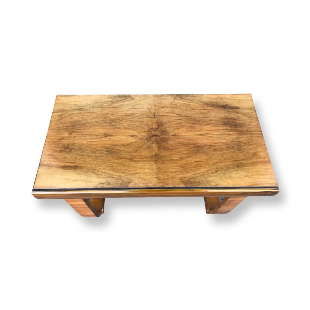 Art Deco U Base Coffee Table For Sale at 1stDibs