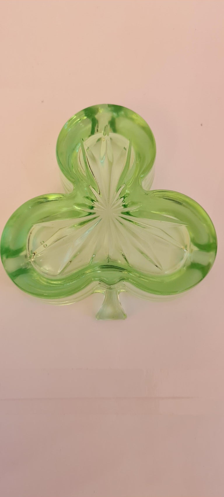 Vitange Art Deco Uranium Ashtray at 1stDibs