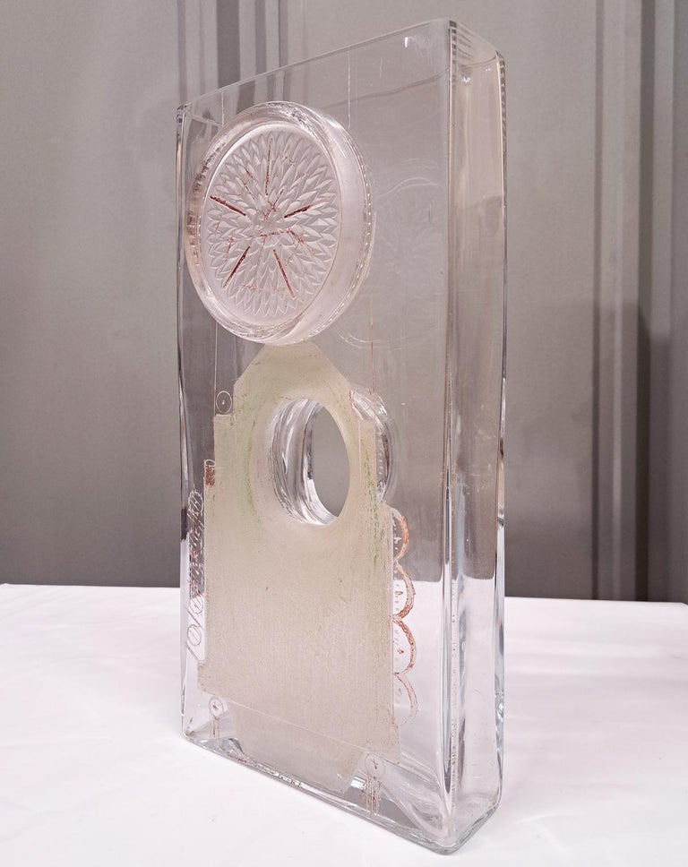 Art Deco Vase by A. Riecke, France, Signed and Dated For Sale at 1stDibs