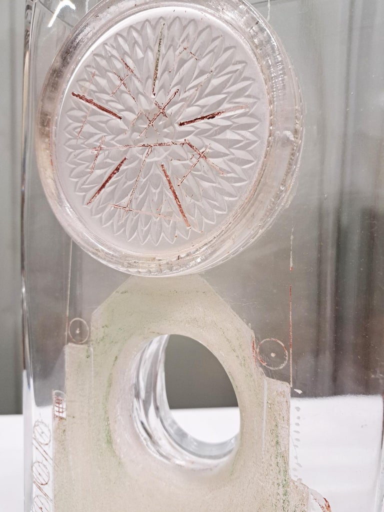 Art Deco Vase by A. Riecke, France, Signed and Dated For Sale at 1stDibs