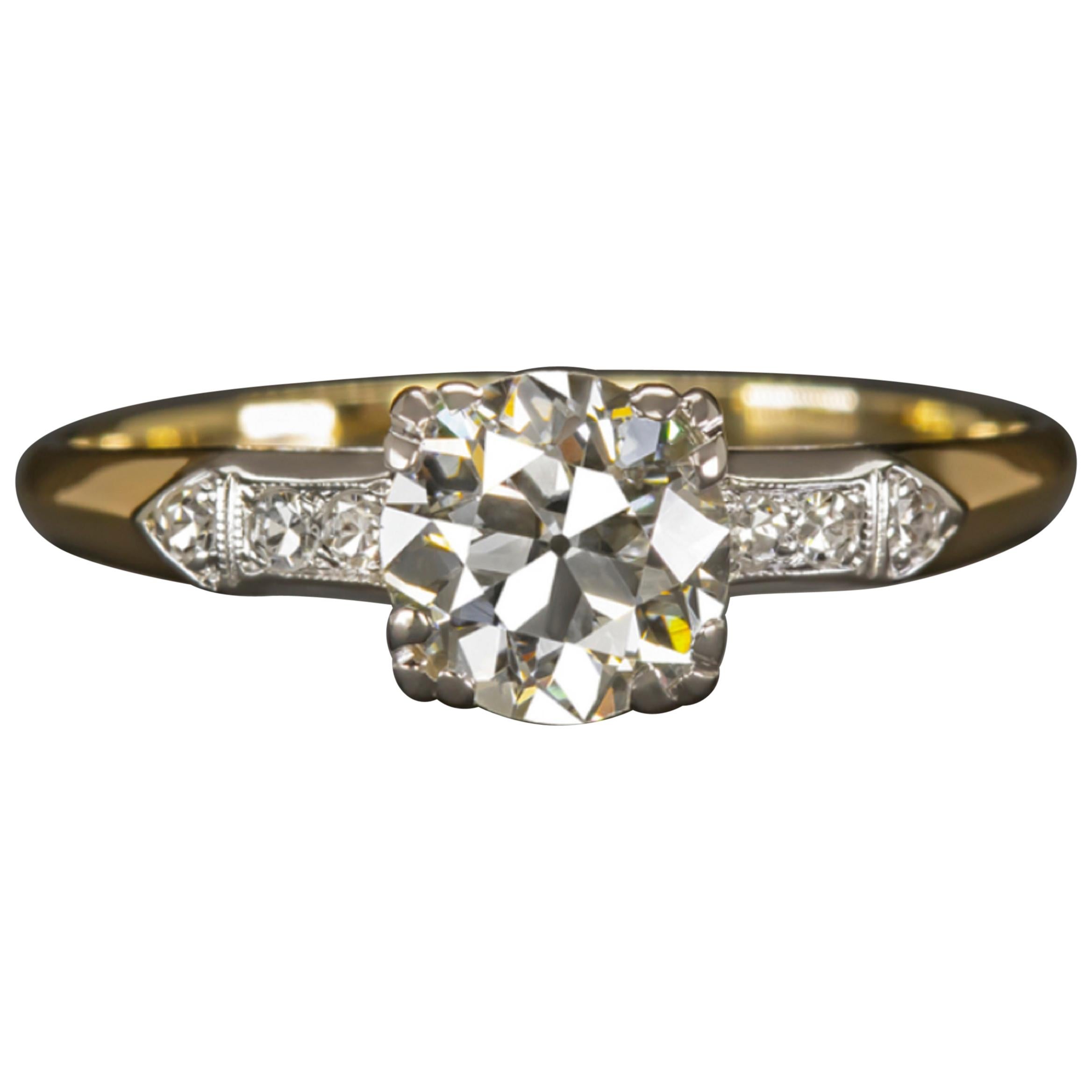 Art Deco 12.50 Carat Emerald Cut Emerald Solitaire Ring For Sale at 1stDibs