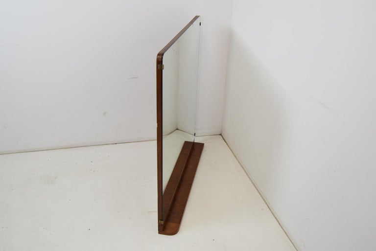Art Deco Wall Mirror, circa 1930's For Sale at 1stDibs