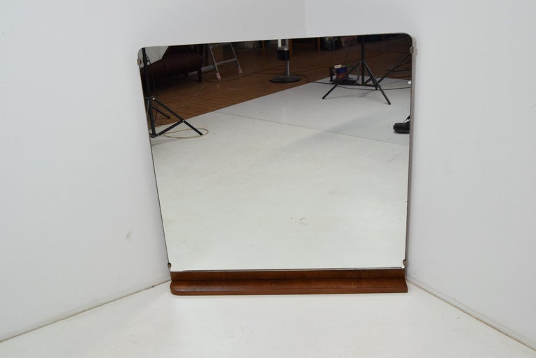 Art Deco Wall Mirror, circa 1930's For Sale at 1stDibs