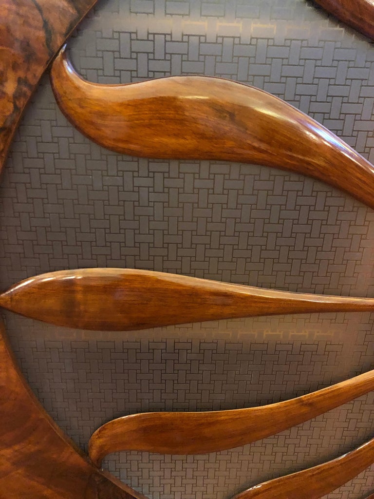 Art Deco Walnut Root Wardrobe from 1925 at 1stDibs