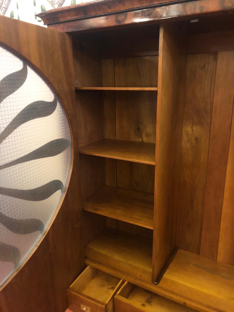 Art Deco Walnut Root Wardrobe from 1925 at 1stDibs