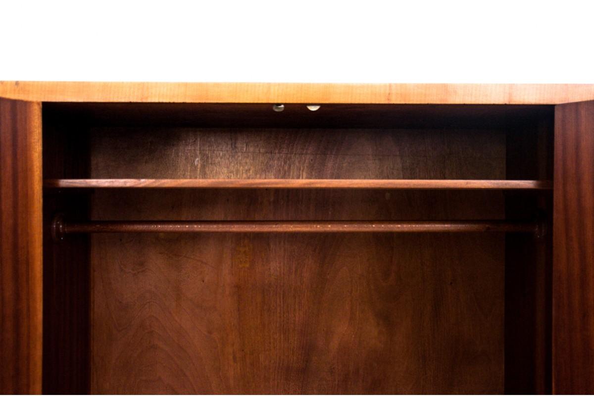 Art Deco Wardrobe, Poland, 1950s, After Renovation For Sale at 1stDibs