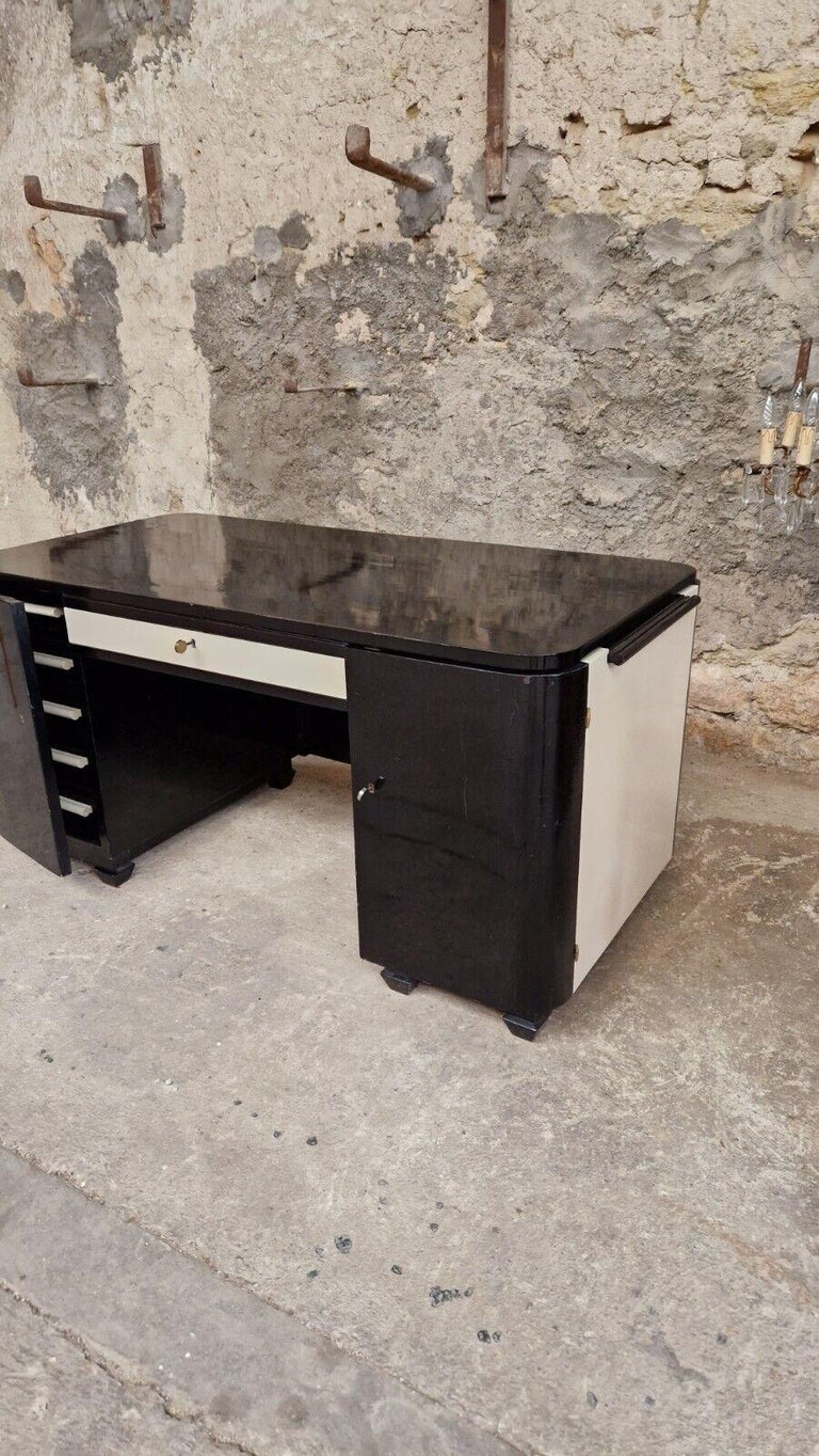 Art Deco Witing Desk French Bureau 1930s Retro Vintage Furniture For ...
