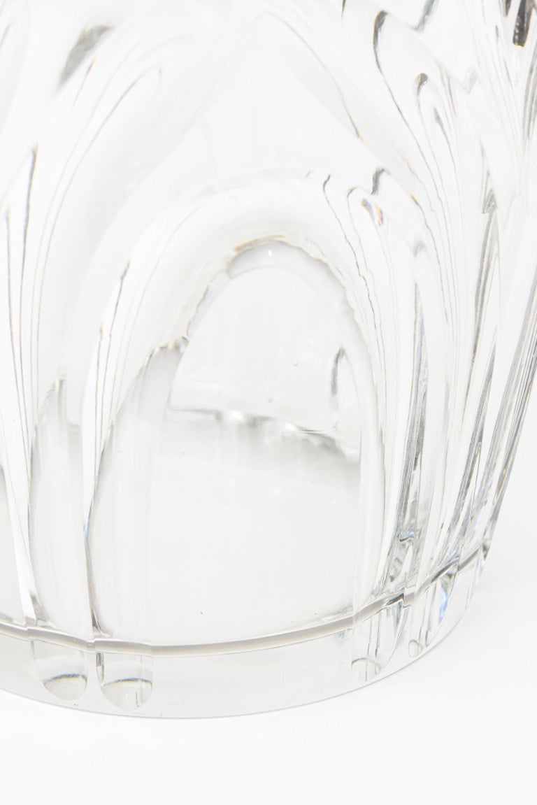 Art Deco WMF Crystal and Silver Plated Ice Bucket Champagne Bucket ...