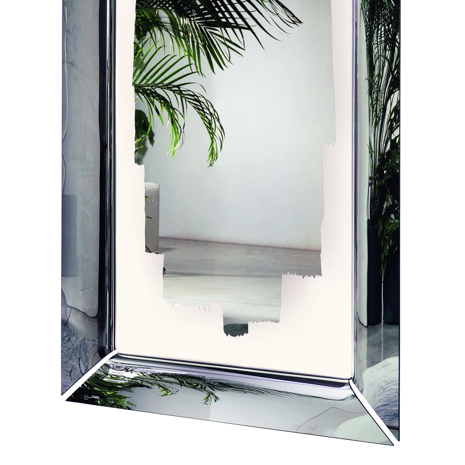 Art Frame Lighted Mirror For Sale at 1stDibs