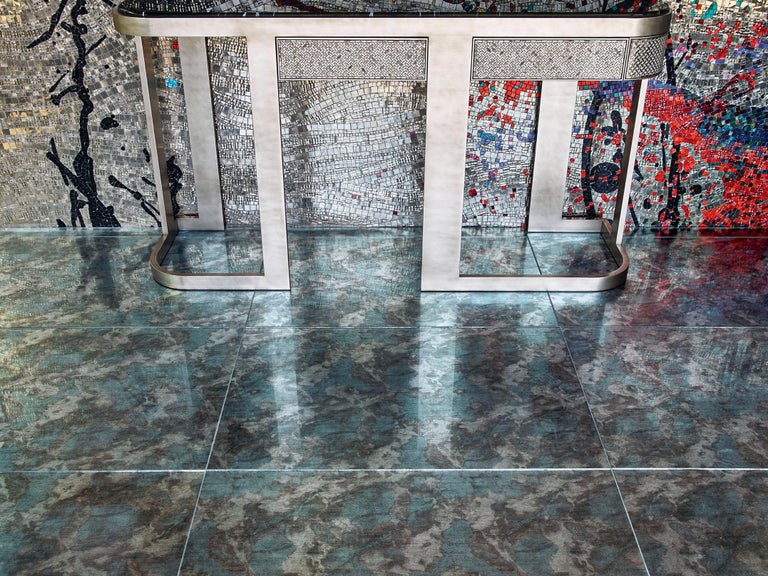 Art Glass Peltro Mud Decorative Panel for Multiple Uses Dimension ...