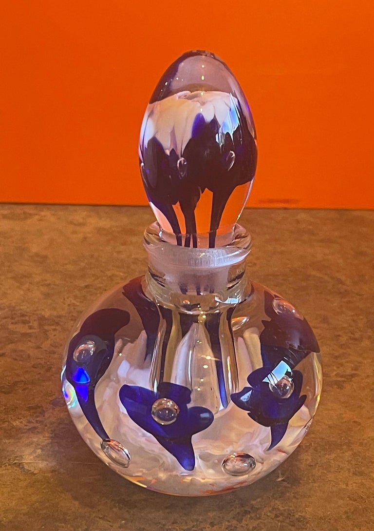 Art Glass Perfume Bottle by Joe Rice For Sale at 1stDibs