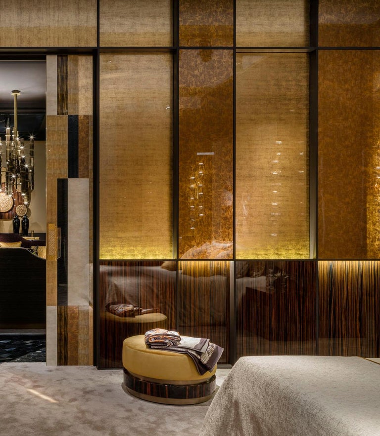 Art Glass Pergamino Gold Decorative Panel Multiple Uses Dimension ...