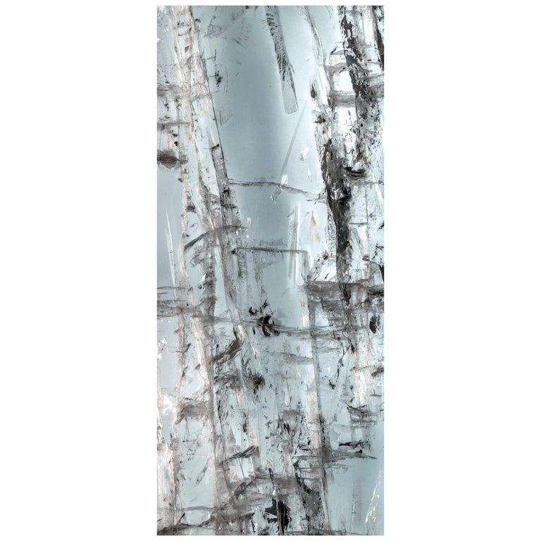 Art Glass River Decorative Panel for Multiple Uses Dimension ...