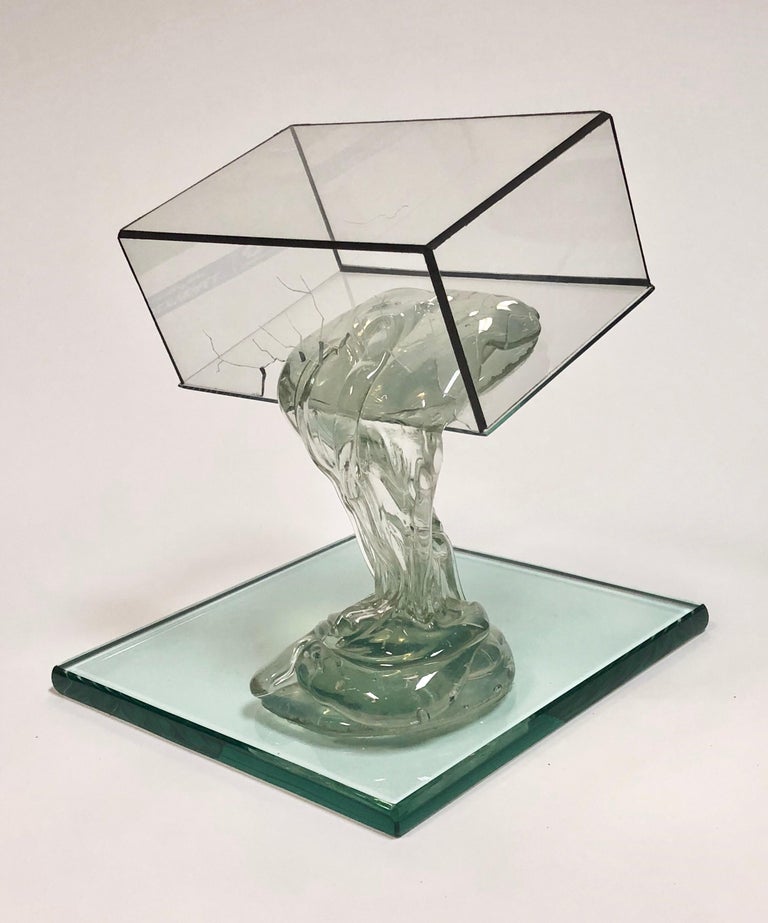 Art Glass Sculpture by Drew Smith, 1980 at 1stDibs | drew smith glass ...