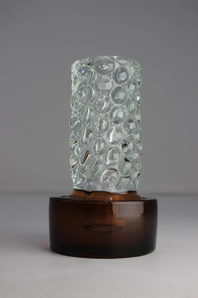 Art Glass Vase by Frantisek Vizner for Skrdlovice, Czech, circa 1970 at ...