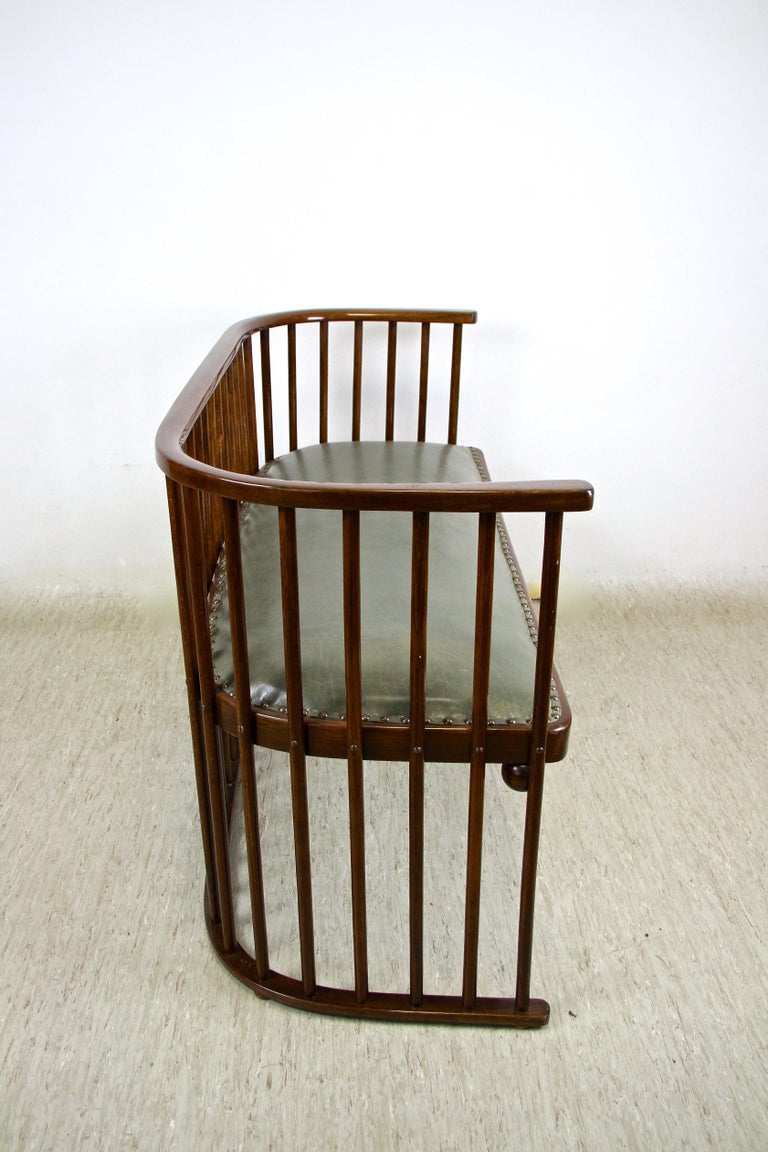 Art Nouveau Bentwood Bench by Josef Hoffmann for J&J Kohn, Austria ...
