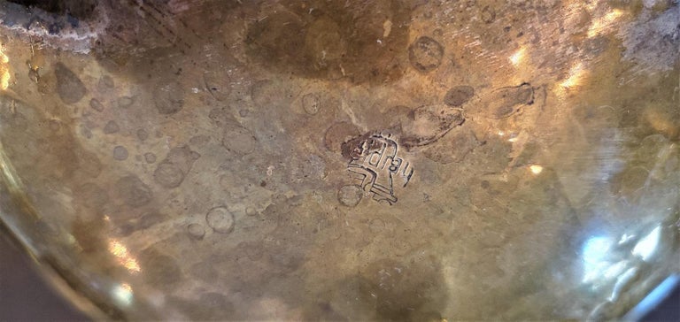 Art Nouveau Brass Jardinière with Paw Feet by Beldray at 1stDibs