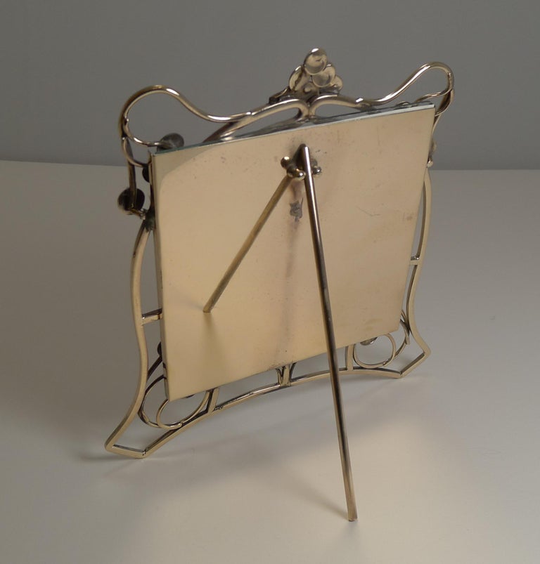 Art Nouveau Brass Photograph / Picture Frame, circa 1900 For Sale at ...