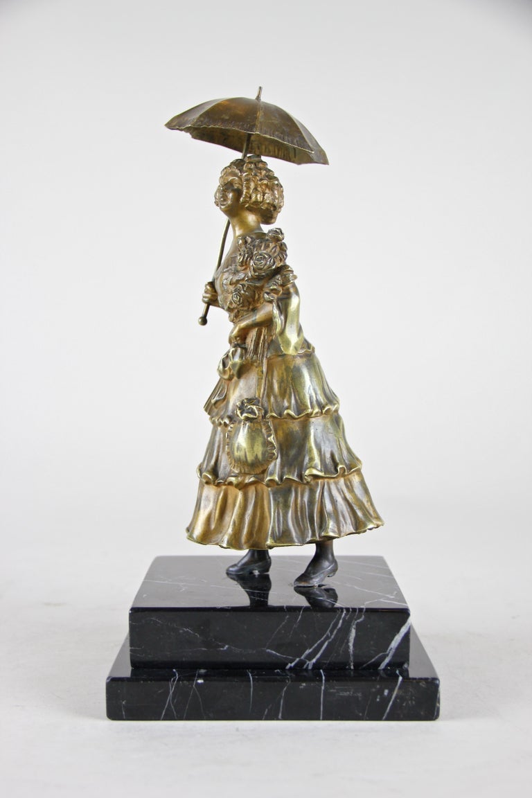 Art Nouveau Bronze Figurine Attributed to Carl Kauba, Vienna, circa ...