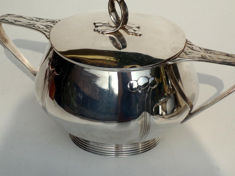 Art Nouveau by Krupp Silver Alpacca Box Set of 2 For Sale at 1stDibs ...