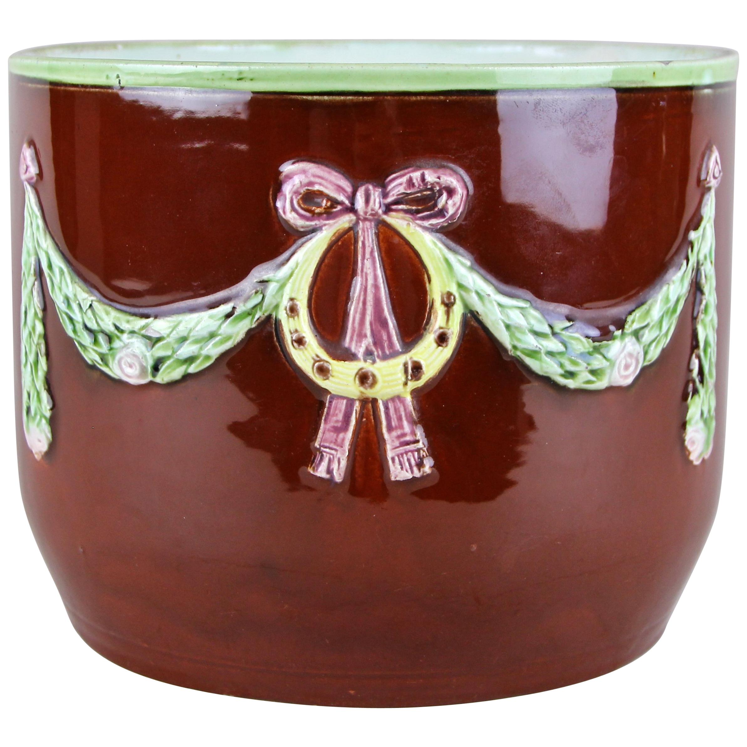 Art Nouveau Cachepot by Josef Strnact, Bohemia, circa 1900 at 1stDibs