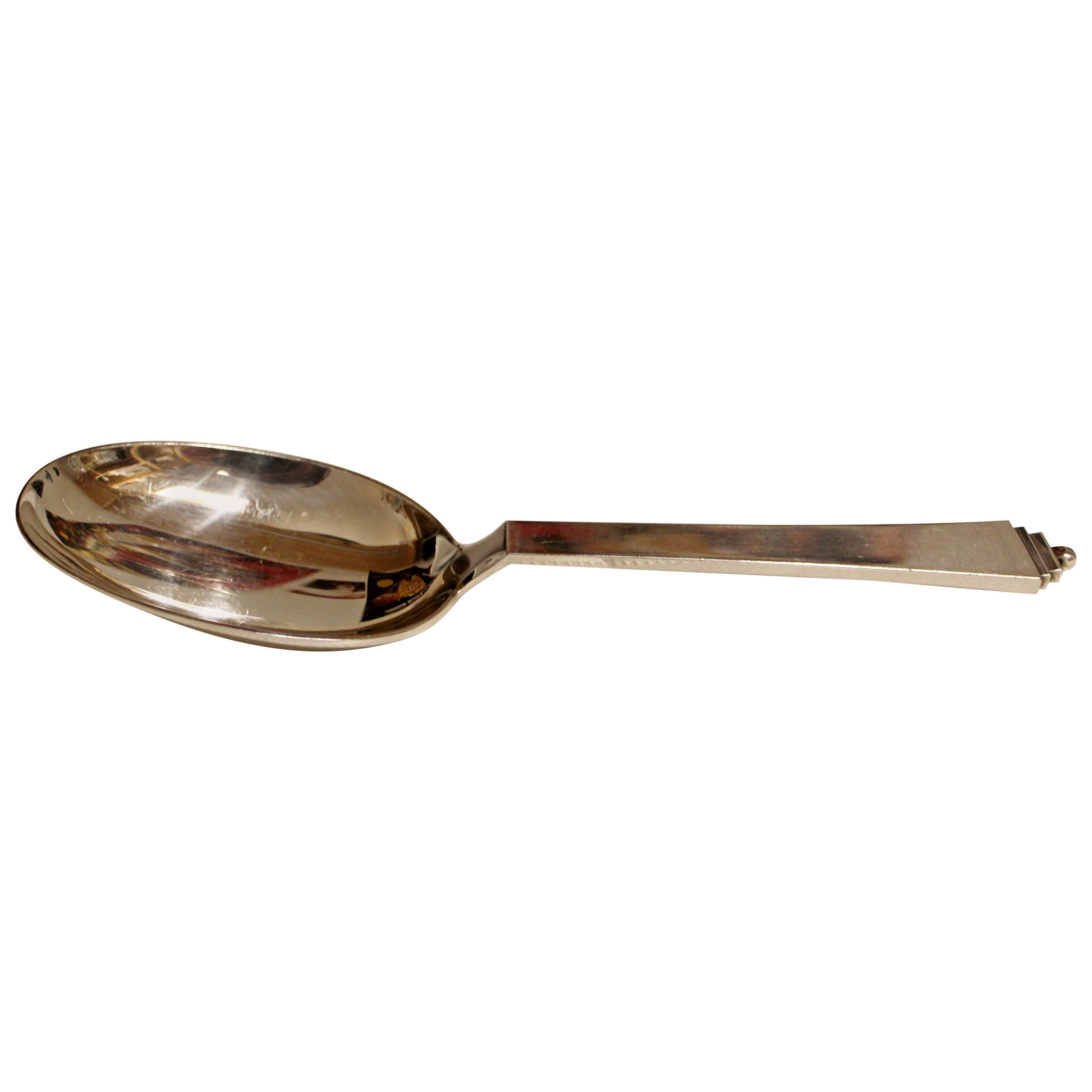 Mid Century Modern Carl Cohr Sterling Silver Pitcher Ebony Wood Jensen ...