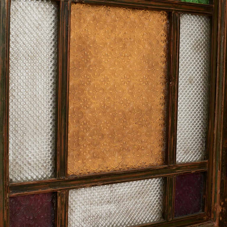 Art Nouveau Four-Fold Screen in 4 Sections, Shanghai, C. 1900 For Sale ...